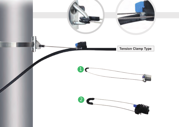 10KN Figure 8 Cable Clamp