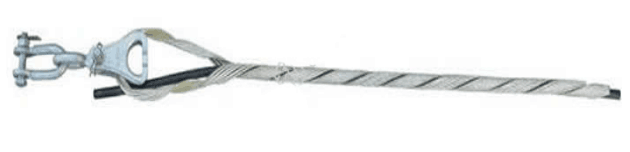 PDE FTTH Nylon Helical Cable Clamp Standard PLP Armor Rods