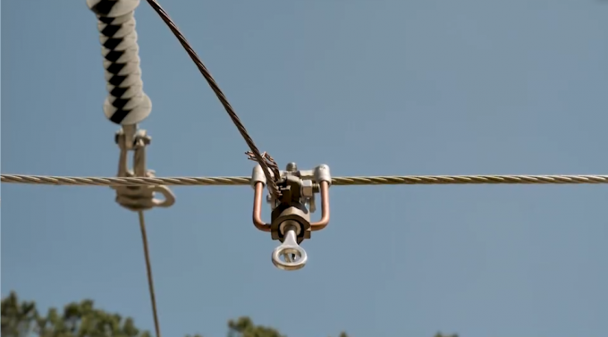 35sqm Aluminum ISO 9001 Stirrups Bronze Connectors