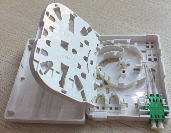 SC 2 Ports Fiber Optic Socket LC Mini Fiber Organizers